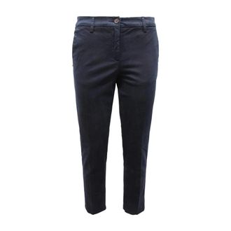 White Sand Audrei Wo Hose in Schwarz - - Trousers - Damen - Blau - XS