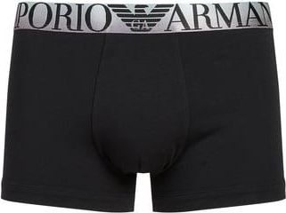 Emporio Armani Boxer uni en coton m&eacute;lang&eacute;