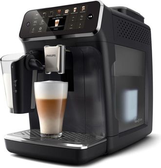 Philips Cafeti&egrave;re expresso automatique 1,8 L - 2 tasses - Moulin en c&eacute;ramique - Syst&egrave;me LatteGo pour mousse parfaite - Pression 15 bars - EP4441