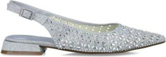 Menbur Slingback bassa con strass - - Shoes - Damen - Grau - 35 EU