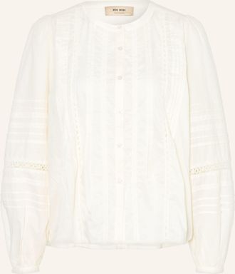 Mos Mosh Mos Mosh Bluse Mmadila Mit Spitze weiss