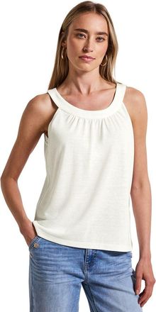 Street One Damen Leinen-Look Sommertop
