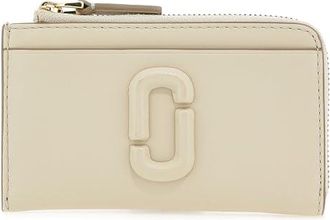 Marc Jacobs The Top Zip Multi Wallet, Femme, Blanc Cloud, One Size