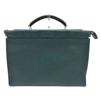 Fendi Pre-owned Leder fendi-taschen - - Pre-owned - Damen - Blau - ONE SIZE
