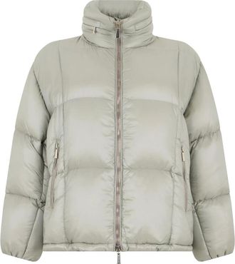 Moorer Veste courte matelass&eacute;e Astror - Femme - Vestes - Gris - Taille: 36 FR