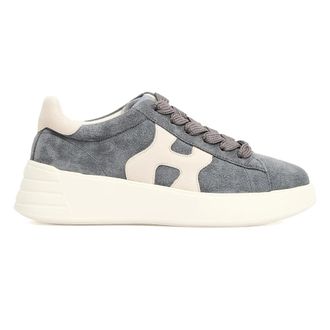 Hogan Graue Wildleder Sneakers - - Shoes - Damen - Grau - 36 1/2 EU