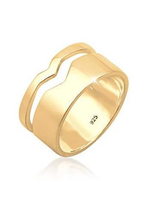 Elli Femme Vermeil Alliance et anneau - 0601772318_58