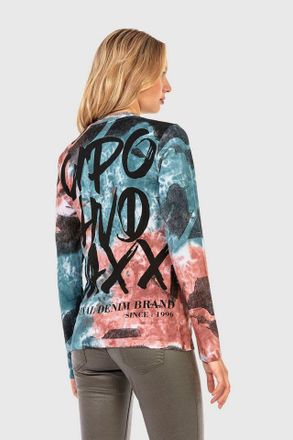 Cipo & Baxx Sweatshirt SWEATSHIRT (1-tlg) komfortablen Stil