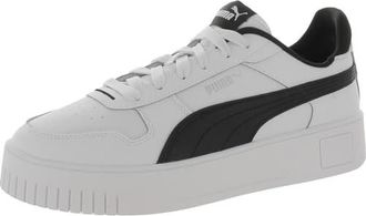 Puma Baskets Carina Street pour femme, Blanc-Noir-Argent, 39 EU