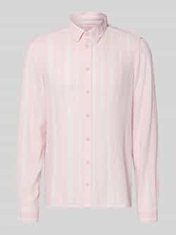 Blend Regular Fit Leinenhemd mit Viskose-Anteil Modell Bobby