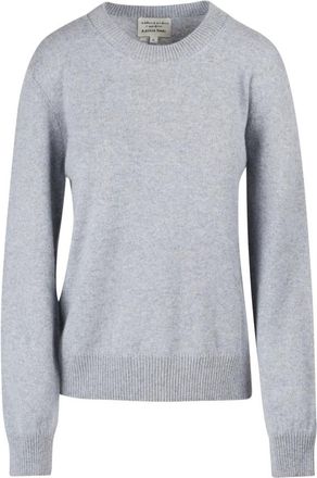 Alessia Santi Femme, Pulls, Gris, Taille: 42 FR Maglia girocollo in cashmere