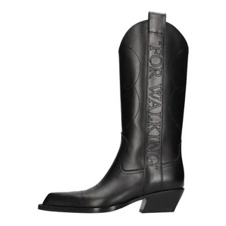Off-white Femme, Chaussures, Noir, Taille: 38 EU Cowboy Bottes