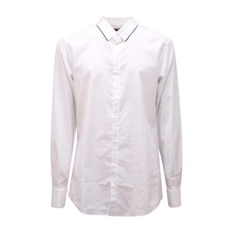 Dolce & Gabbana Gold Fit Slim Shirt - - Shirts - Herren - Wei&szlig; - 3XL