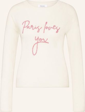 Darling Harbour Darling Harbour Cashmere-Pullover weiss
