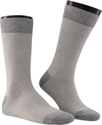 Boggi Milano Herren Socken grau Baumwolle