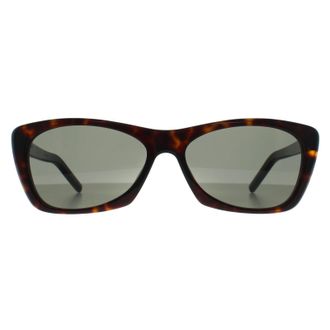 Saint Laurent Rectangle Damen Havanna Grau SL 613