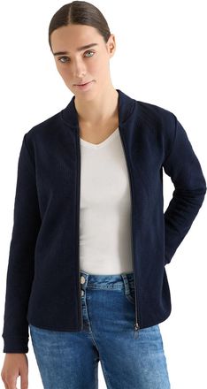 Cecil Damen Struktur-Strickjacke