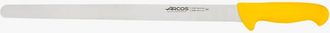 Arcos Cuchillo Fleischmesser Flexibel 400 mm - Edelstahlklinge Nitrum, Langlebig und Pr&auml;zise - Gelber Polypropylen-Griff, Serie 2900