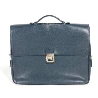 Louis Vuitton Pre-owned Cuir sacs-louis-vuitton - Femme - Pre-owned - Bleu - Taille: ONE Size