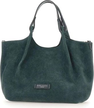 Gianni Chiarini Femme, Sacs, Vert, Taille: ONE Size Dua Tote Bag