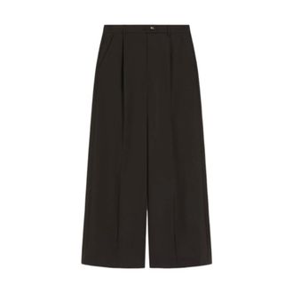 Sportmax Femme, Pantalons, Brun, Taille: 42 FR Vela Pantalons