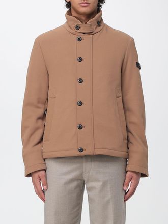 Peuterey Coupe-vent Zandv rembourr&eacute; en nylon avec doublure en fausse fourrure
