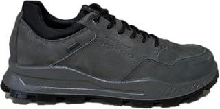 Igi & Co 8629422 Chaussures Homme en Nubuck Gris foncé, Lacets et Membrane Gore-Tex 40