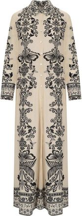 Pahiesa ROBE CHEMISE ECRU PAHIESA FORMENTERA