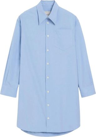 Ami Femme, Robes, Bleu, Taille: 38 FR Chemises