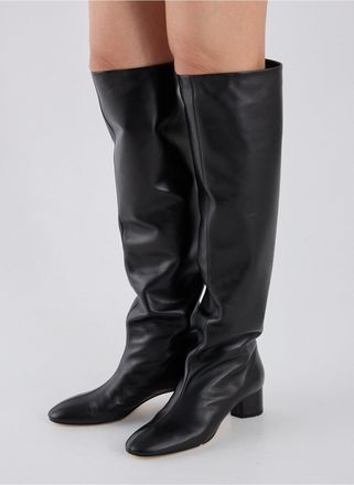 Aeyde Bottes hautes en cuir