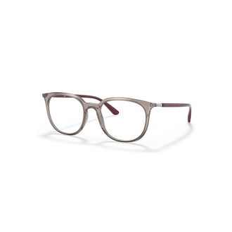 Ray-Ban Rb7190 Optics Bordeaux Fassung Klar Glas Polarisiert 53-19