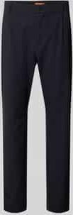 Cruna Slim Fit Stoffhose mit Strukturmuster