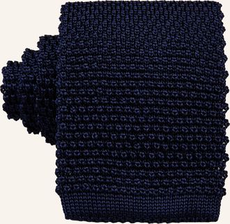 Brunello Cucinelli Brunello Cucinelli Strick-Krawatte blau