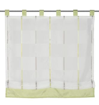 Home Fashion Home fashion Schlaufenrollo, Gr&uuml;n