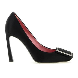 Roger Vivier Femme, Chaussures, Noir, Taille: 39 EU Escarpins Trompette