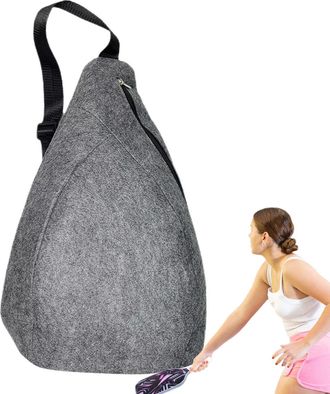 Generic Tasche f&uuml;r Gurkenball | 36 l verstellbare Schulter-Organizer-Taste f&uuml;r Ball, eingelegte Kugel mit Rei&szlig;verschluss f&uuml;r Frauen, M&auml;nner, Jugendliche, Adu