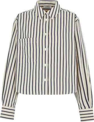 Anine Bing Femme, Blouses et Chemises, Multicolore, Taille: 40 FR Essie Cropped Shirt