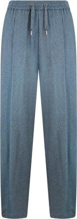 Herno Damen, Hosen, Blau, MGr&ouml;&szlig;e