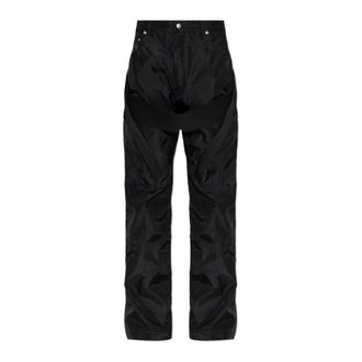 Rick Owens Homme, Pantalons, Noir, Taille: W30 Megastrapped Geth Pants