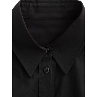 Dolce & Gabbana Mens Black Cotton Dress Shirt