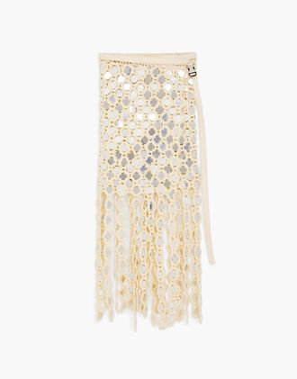 Desigual Jupe portefeuille - Cr&egrave;me-Neutral