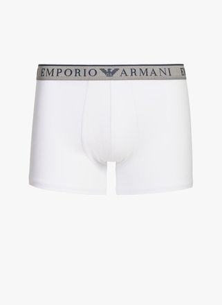 Emporio Armani Lot de deux boxers en coton m&eacute;lang&eacute;