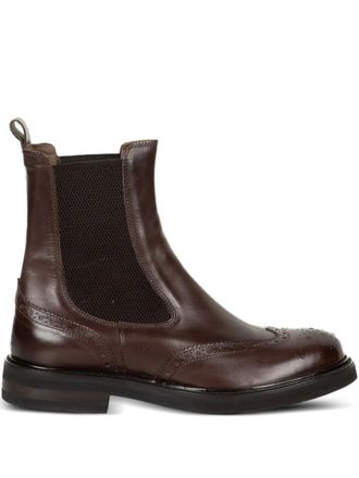 Del Duca bottines Duccio - Marron
