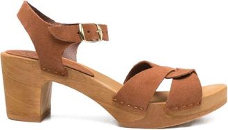 Bosabo Cuir Mirror Medium Heel T. 065 Sandals