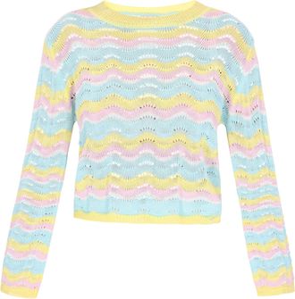 Izia Pullover Frauen gelb mehrfarbig