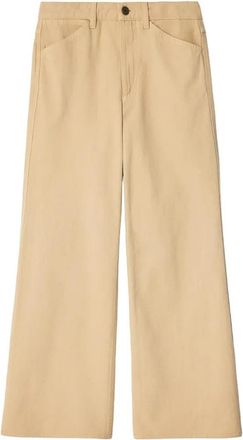 Christophe Lemaire Schlagjeans - Beige