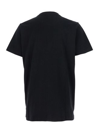 Dsquared2 Mens Ducati X D2 Black T-Shirt With Logo Cotton T-Shirts And Polos