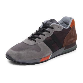 Hogan Homme, Chaussures, Gris, Taille: 43 EU H383 Baskets