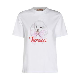 Fiorucci Femme, Tops, Blanc, Taille: 38 FR Fiorucci T-shirts et Polos