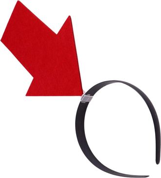 Hemobllo Leichtes Pfeilspitzen Haarreifen Party Kost&uuml;m Stirnband Karneval Accessoire Lustiges Haarband Bequem Langlebig Witziges Foto Requisit f&uuml;r und Geburtst